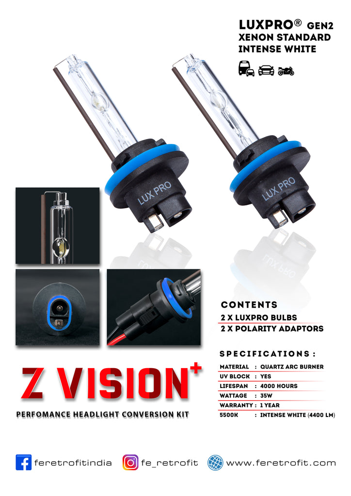 HB3 : Z Vision Plus HID Kit – FE Retrofit
